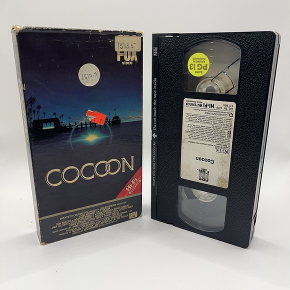 Media | Cocoon Vhs 1986 Cbs Fox Don Ameche Wilford Brimley Steve ...